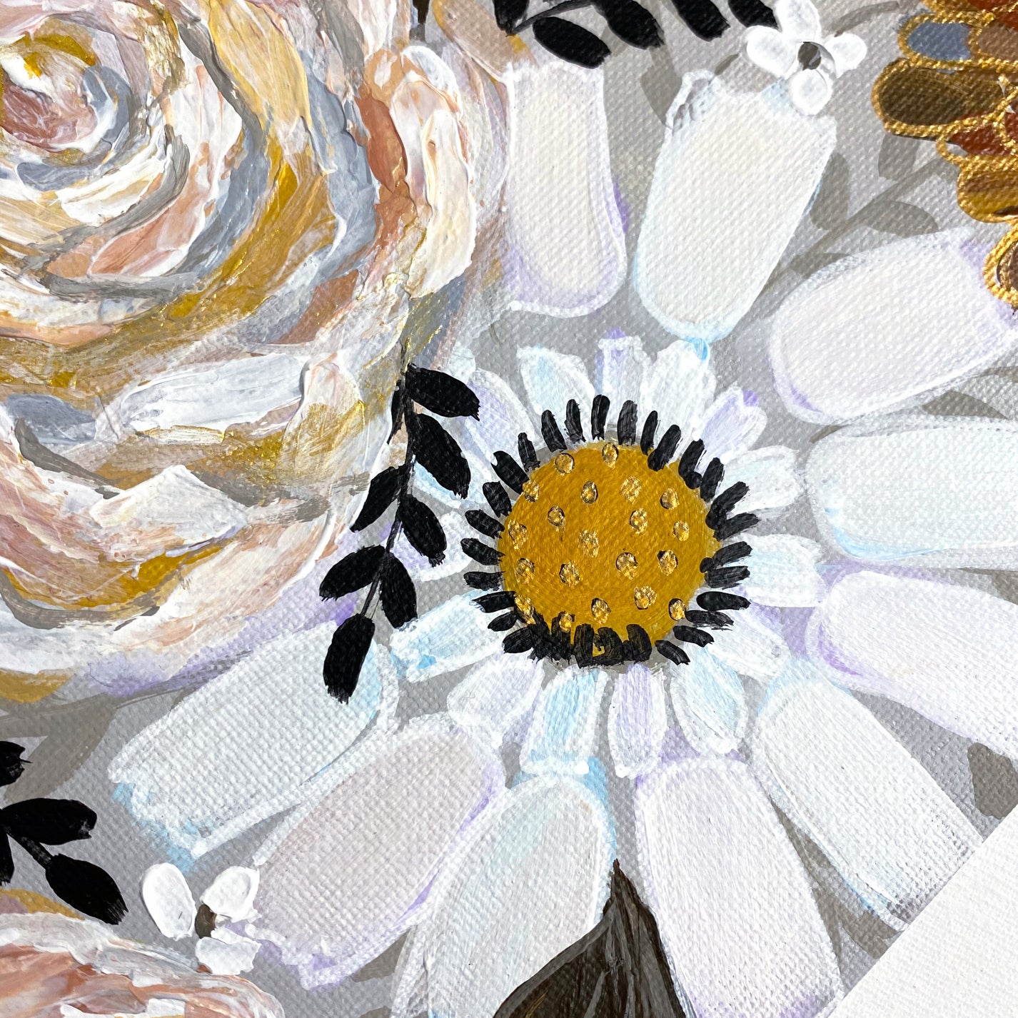 Color Wheel Hand-painted Original #3 - Orange – darkisartwork